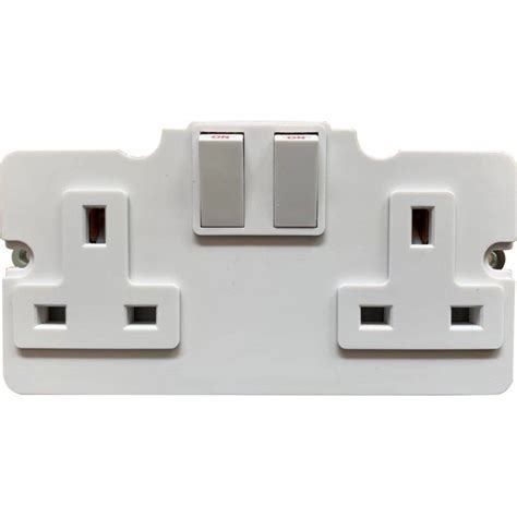 13a Double Switch Socket Dubitrade