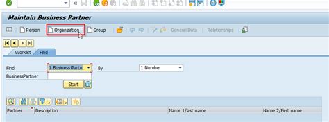 Configuring SAP BP S Groups