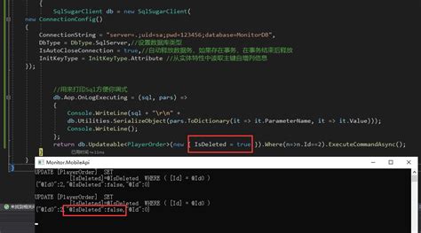 更新匿名对象 如果字段类型为bool时失败 · issue 673 · dotnetnext sqlsugar · github