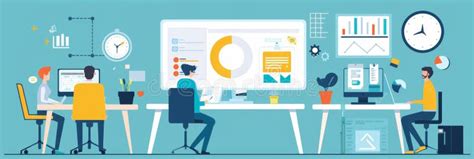 A Team Of Four Professionals Working Together On A Project Analyzing