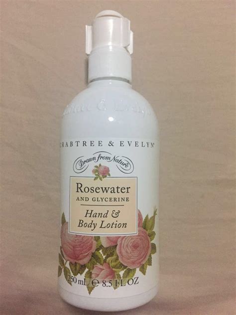 Crabtree And Evelyn Rose Water Hand And Body Lotion Buy One Get One Free