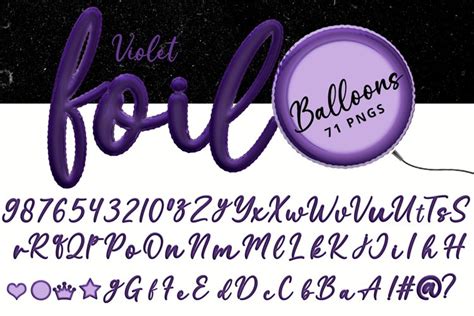 Violet Foil Balloon Script Alphabet Clip Art Free Clipart 5720222 Clipart Library