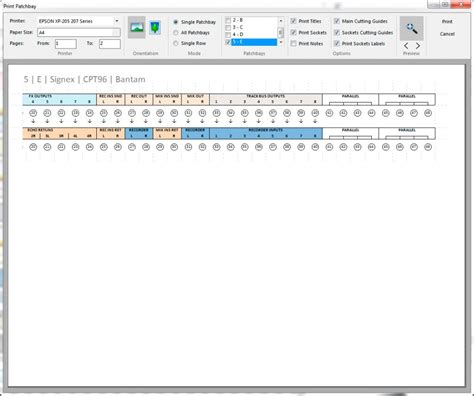 Buy Patchcad Patchbay Design And Labelling Software Regarding Adc Video