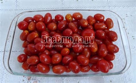 Маринованные помидоры черри, рецепт на скорую руку с фото | Все Блюда