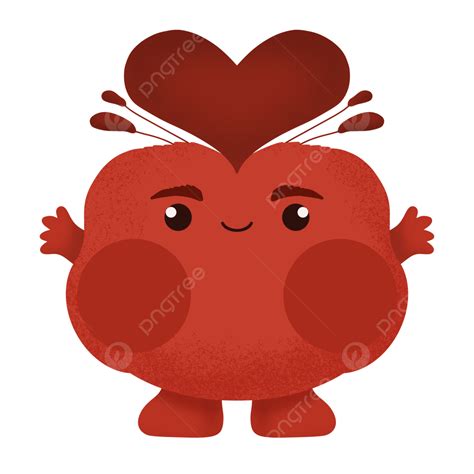 귀여운 빨간 괴물 빨간 괴물 귀여운 몬스터 괴물 Png 일러스트 및 Psd 이미지 무료 다운로드 Pngtree