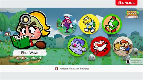 Paper Mario The Thousand Year Door Icons Added To Nintendo Switch Online