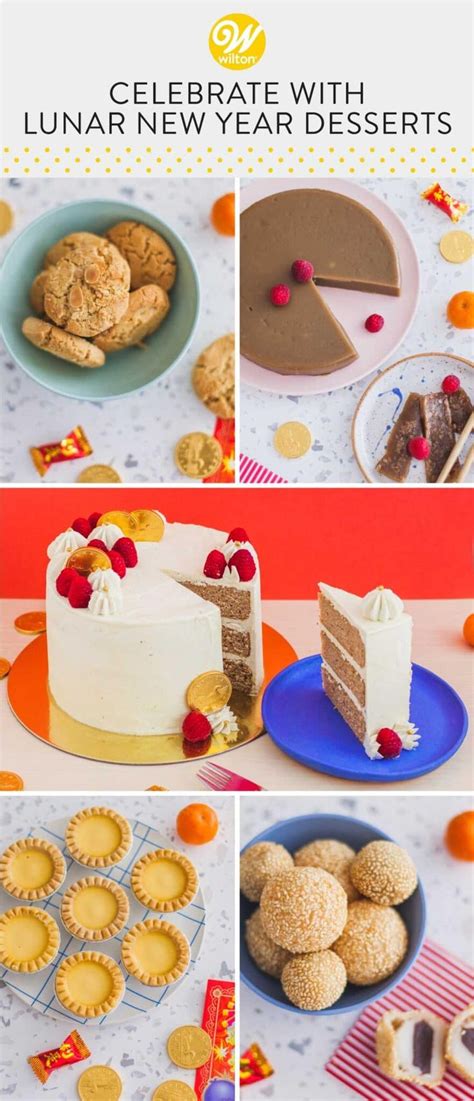 Celebrate With Lunar New Year Desserts Wilton Recipe New Years