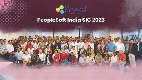 Nanda Kumar On Linkedin Peoplesoft Oracle Peoplesoft Peoplesoftindiasig2023