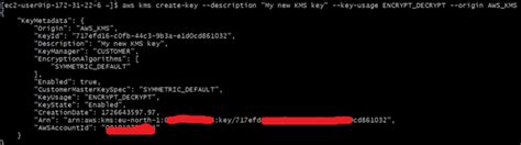 Kms Commands Aws Cli For Key Management Service Geeksforgeeks