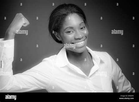 Model Strength Arm Curl Stock Photo Alamy