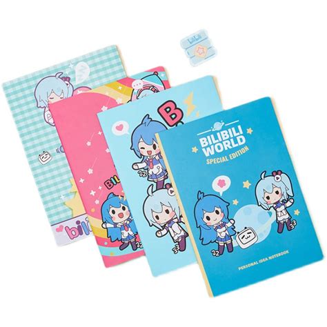 Bilibili哔哩哔哩小电视2233车线本b站正版动漫周边a5笔记本b5 虎窝淘