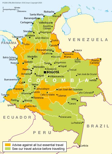 Entry Requirements Colombia Travel Advice Govuk