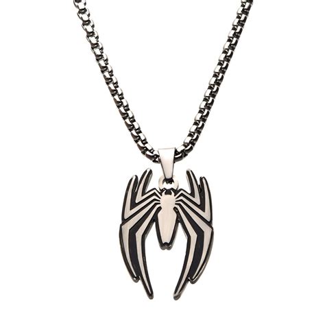 Spider Man Game Logo Pendant Necklace
