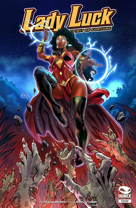 Lady Luck Spirit Of Fortune 1 110 Variant Cover By Lucas Assis Rcomicbookcovers