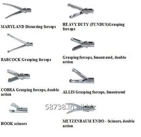 Stainless Steel Laparoscopy Hand Instruments For Laparoscopic Surgery