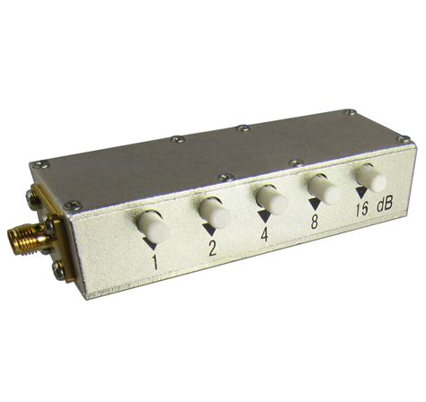 cr25s30p push button attenuator