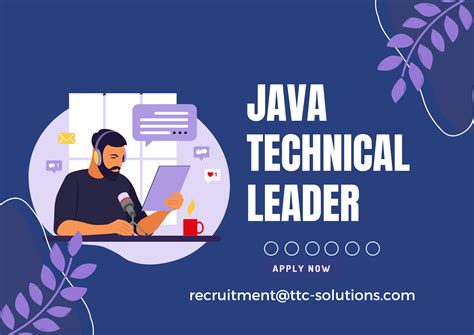 Java Technical Leader Senior Developer Ttc Solutions