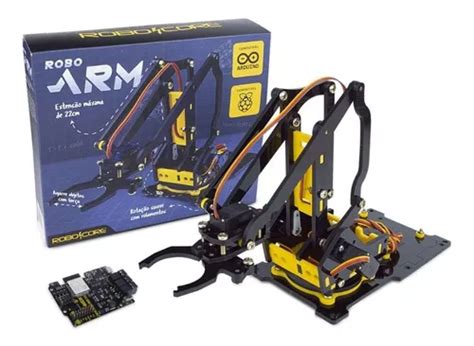 Braço Robótico Roboarm Placa De Controle Vespa Parcelamento Sem Juros