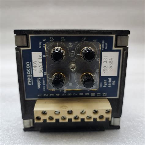 Megacon Ksq 331 Synchronising Relay 440v