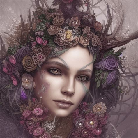 Fantasy Witch 4k Graphic · Creative Fabrica
