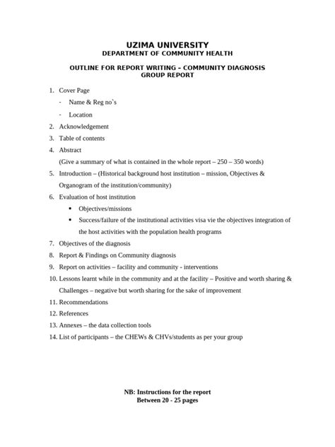 Report Writing Guide For Comm Diagnosis Bcm Pdf Report Writing Guide For Comm Diagnosis Bcm Pdf