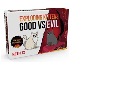 exploding kittens good vs evil card game