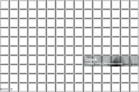 감옥 케이지 바 3d 벡터 일러스트 레이 션 흰색 배경에 고립 된 창살의 현실적인 금속 막대기 철 또는 강철 파이프로 범죄자를 체포하기 위한 감옥 그리드 격자 감옥 감방