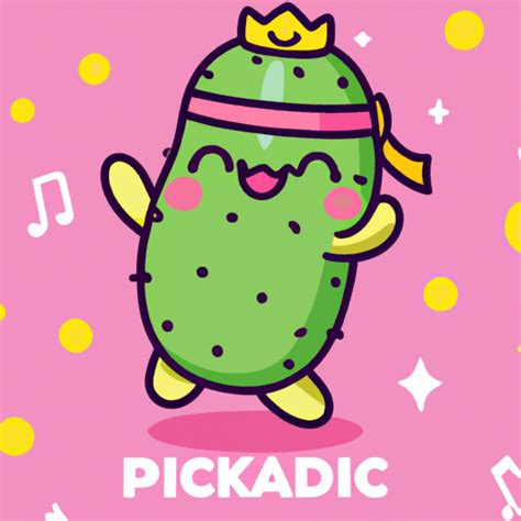 Dancing Pickle Cartoon