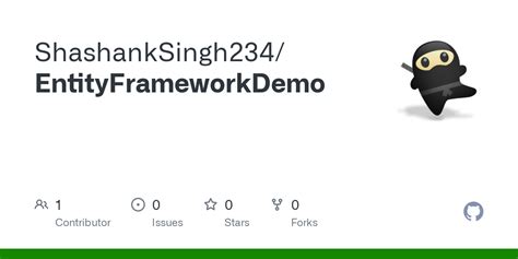 Github Shashanksingh Entityframeworkdemo