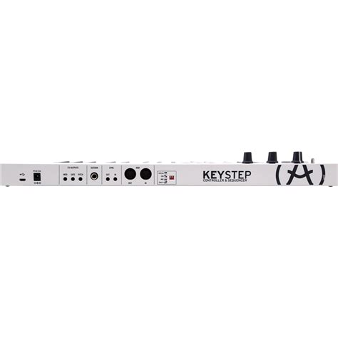 arturia keystep portable midi keyboard controller and sequencer