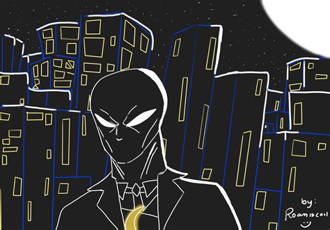 Moon Guy Made By Me Animesketch