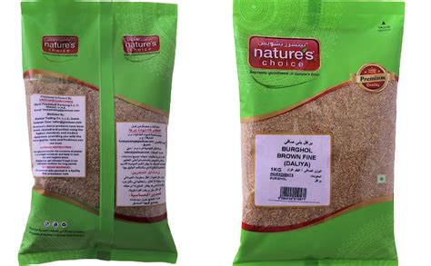 Natures Choice Burghol Brown Fine Daliya 1kg Amazon Ae Grocery