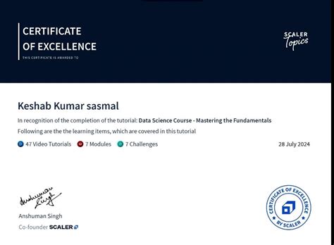 Keshab Kumar Sasmal On Linkedin I Have Completed My Data Science