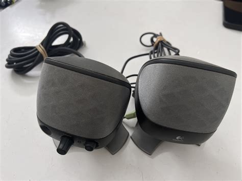 Logitech Surround Sound Speakers X620 Front Speaker Only Retro Unit