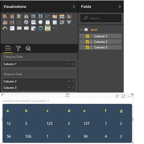 Custom Visuals Table Control With Selection Microsoft Fabric Community