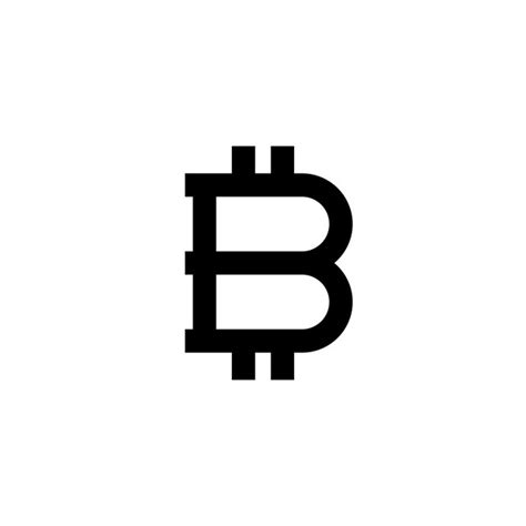 Premium Vector Bitcoin Simple Vector Icon