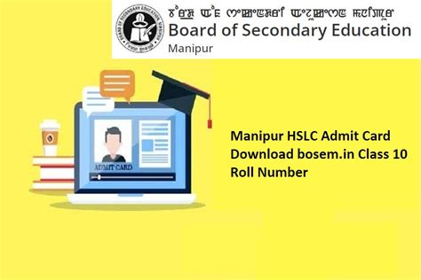 Manipur Hslc Admit Card 2024 Class 10 Roll Number Download
