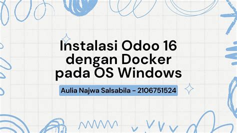 Tugas 2 Membuat User Baru Dan Hak Akses Pada Odoo 16 By Aulia Najwa