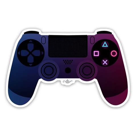 Playstation 4 Controller Design Decal Laptop Any Flat Surface