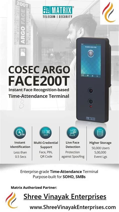 Fingerprint Access Control Matrix Cosec Vega Cax Card Base Door Controller Fixed Frequency