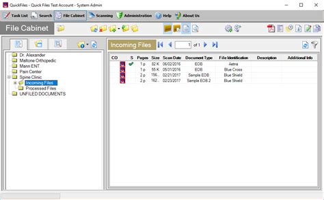 Demo Training Quick FilesQuick Files