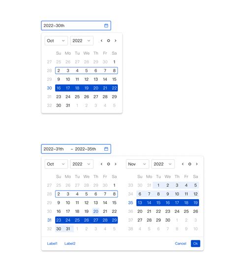DatePicker 新增季度周选择器 Issue Tencent tdesign vue GitHub