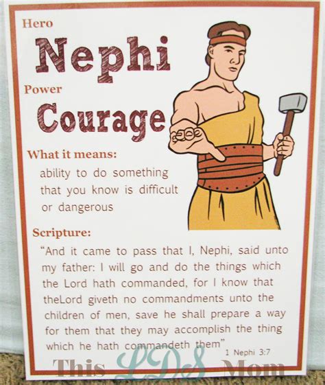 Nephi Lds Clipart Free
