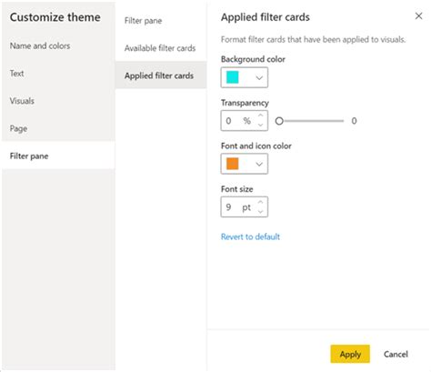 Power BI Theme Generator New Methods And Customizations
