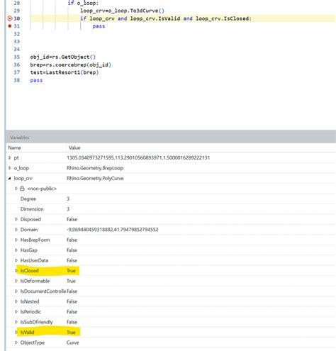 scripteditor misses breakpoints randomly scripting mcneel forum