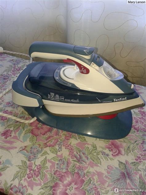 Утюг Tefal FREEMOVE FV9920 e0 - «Гладить с ним удовольствие! Но есть и ...