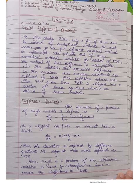 Numerical Unit 4 Pdf