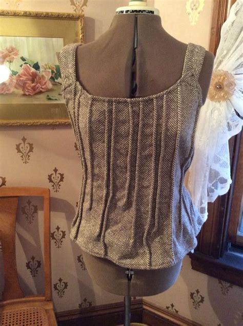 Krista Larson Wool Venetian Cami Everyday Steampunk Flapper Dress