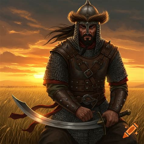 Mongolian Warrior Art