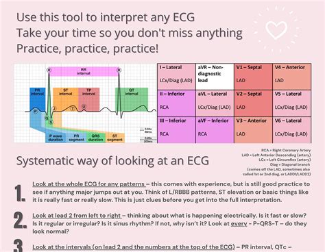 Ecg Interpretation Tool Pink Nurse Sibs